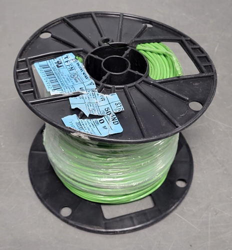 NOS 500FT ROLL SUPERSLICK GREEN 16 AWG STRAND COPPER WIRE E156878 ...