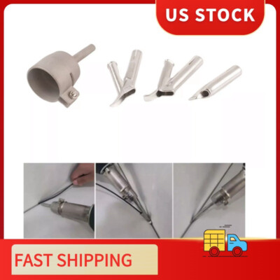 4pcs/set Welding Nozzles for 1600W Hot Air Torch Heat Gun Tips Plastic ...