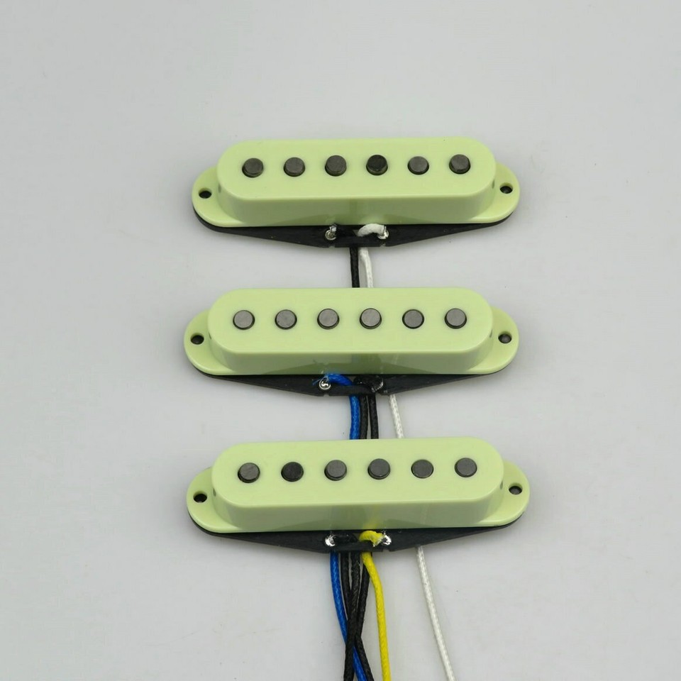 Guitar Pickups SSS Single coil AlNiCo Pickups Tex-Mex Strat Pickups 1 ...