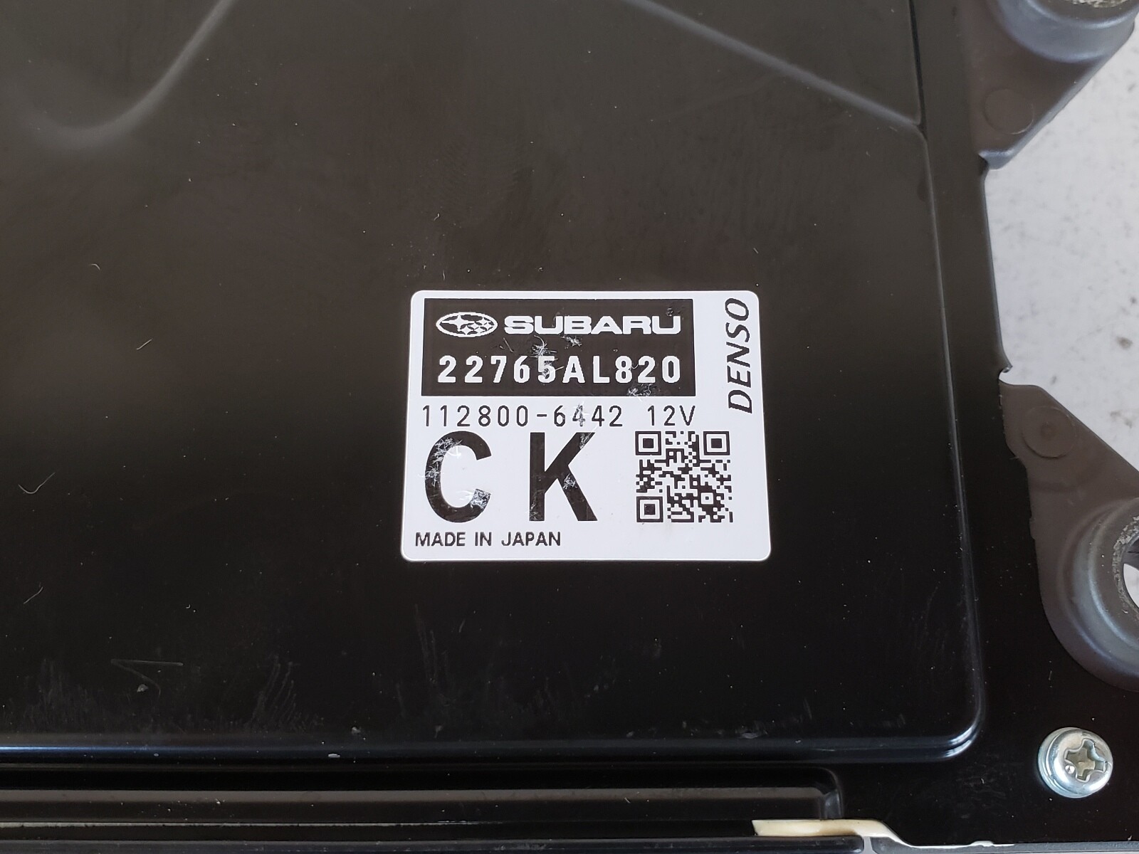 2019 Subaru Forester 22765AL820 Computer Brain Engine Control ECU ECM ...