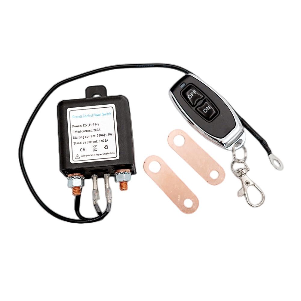 Car Battery Disconnect Cut Off Isolator Master Switch Wireless Remote ...