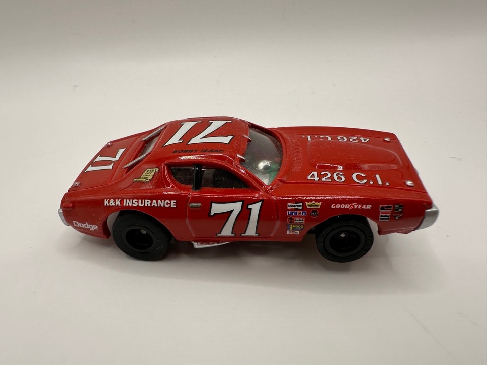 Vintage Aurora AFX Slot Car HO Bobby Isaac Custom Road Runner | eBay