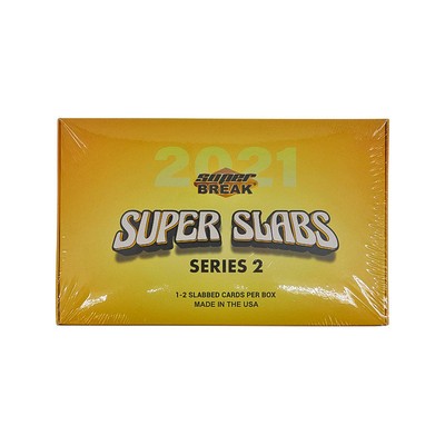 2021 Super Break Super Slabs Series 2 Sealed Repack Box (1 or 2 Slabs ...