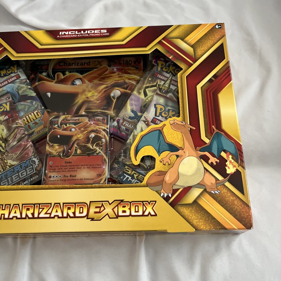 Pokemon TCG: Charizard-EX Box Fire Blast Collector Box Sealed | eBay