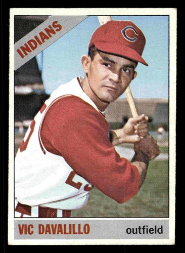 1966 Topps Vic Davalillo #325 - Cleveland Indians | eBay