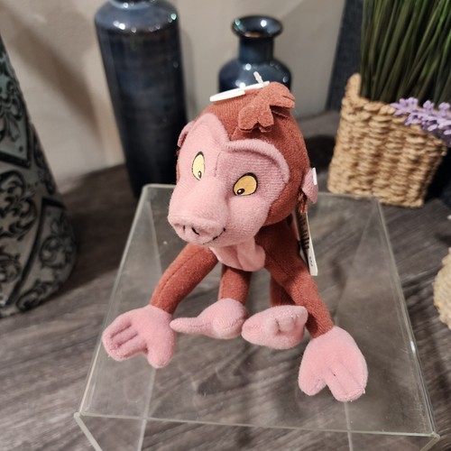 Disney Tarzan Baby Baboon Monkey Manu Small 6" Beanie Plush Soft Toy ...