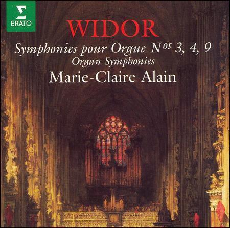 Widor: Symphonies for Organ Nos. 3, 4, 9 (CD, Jun-1995, Erato (USA ...