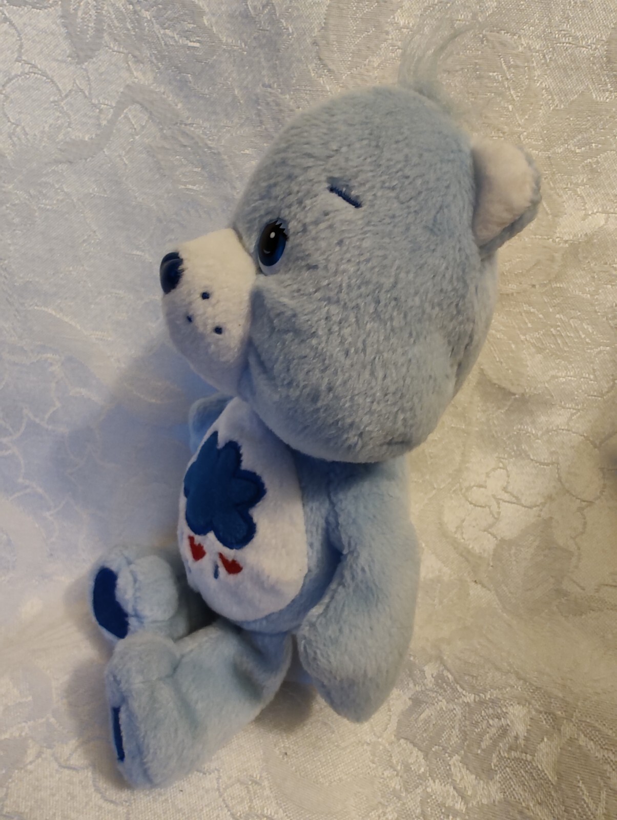 Care Bears Grumpy Bear 8” Plush Light Blue Rain Cloud With Tags 2002 ...