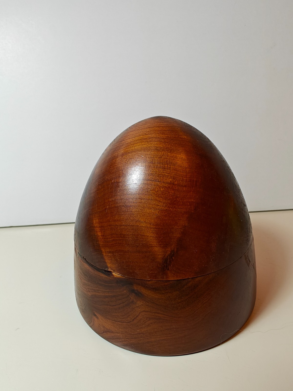 Glossy Handmade Wooden Domed Hidden Trinket Box Made In Kenya | eBay