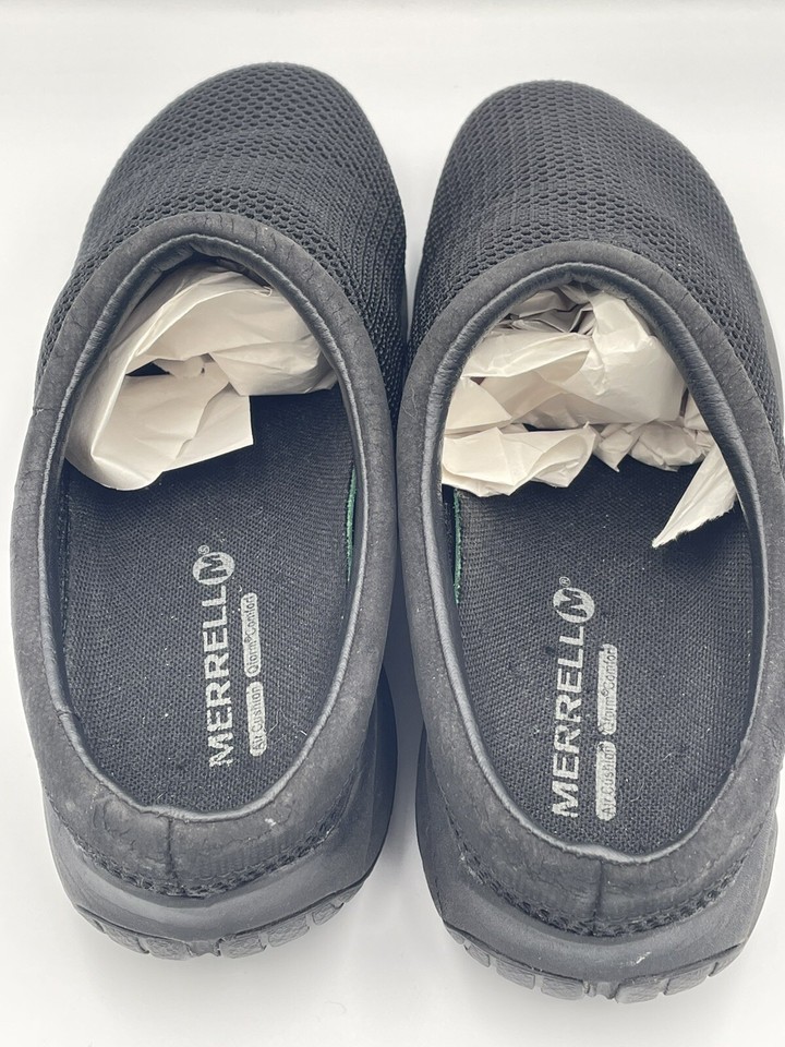 Merrell Encore Breeze 3 Women’s Black Size 8 Mesh Slip On Clog Slides ...
