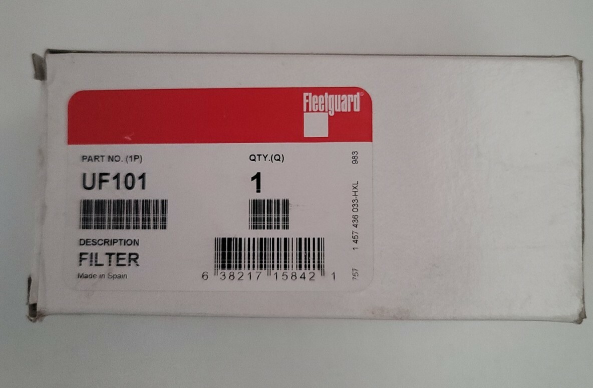 UF101 Fleetguard Filter