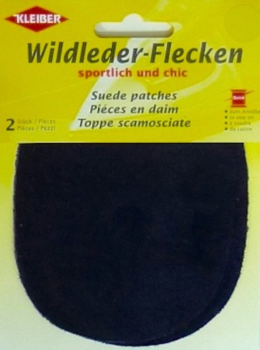 Kleiber Suede Patches - Pack of 2 - Sew On - Elbow or Knee - 5 Colours ...