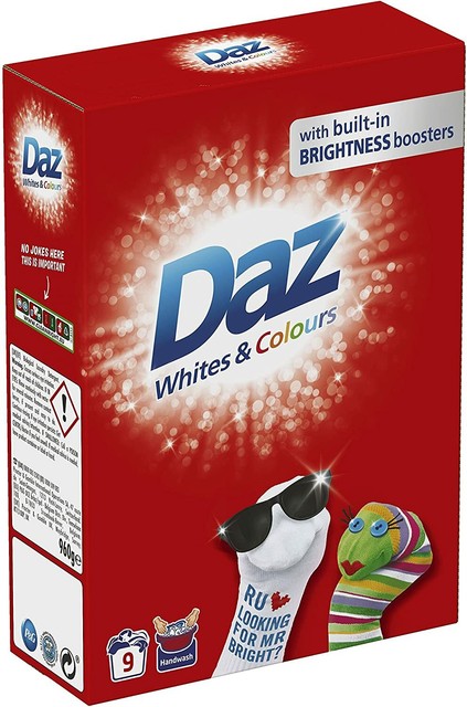 Daz Whites and Colours Washing Powder for Hand Wash - 960 g for sale ...