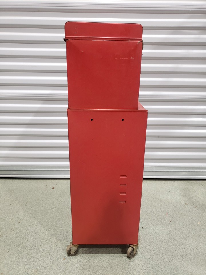 Test Rite Rolling Toolchest on Casters with Three Drawers and Bottom ...