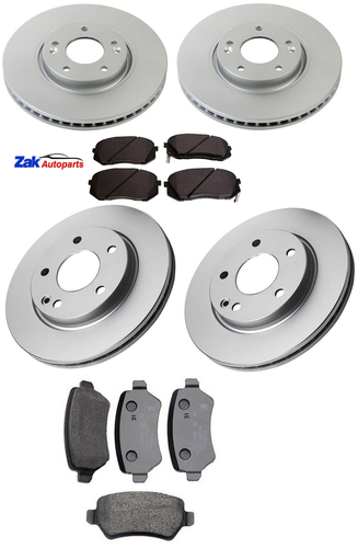 FOR KIA CEED 1.4 1.6 1.6 CRDI (2012-) FRONT & REAR BRAKE DISCS & PADS ...