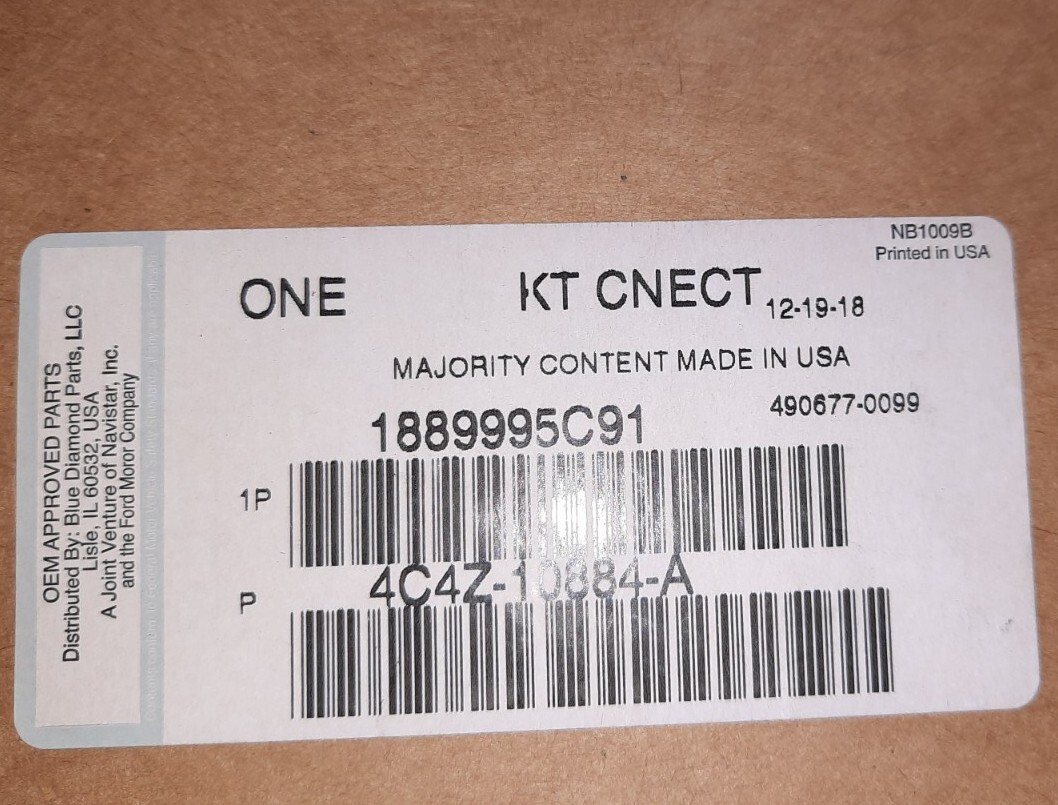 1889995C91 International Temp Sensor Pigtail KIT OEM - NEW - Fast ...