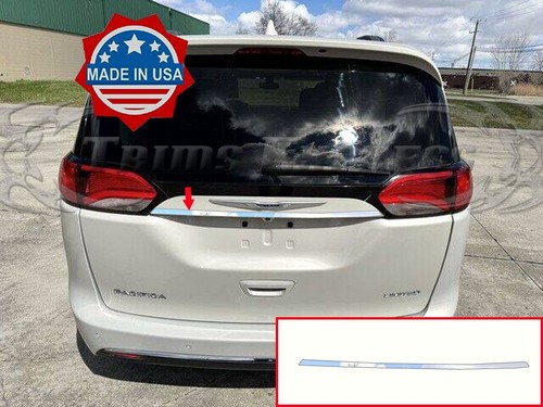 fit:2017-2021 Chrysler Pacifica Rear Door Trunk Trim Sticker Cover ...