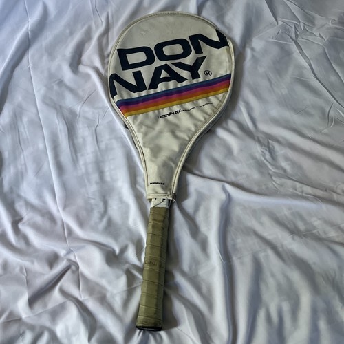 Donnay Borg Pro Tennis Racquet White Graphite w/ Cover Midsize | eBay