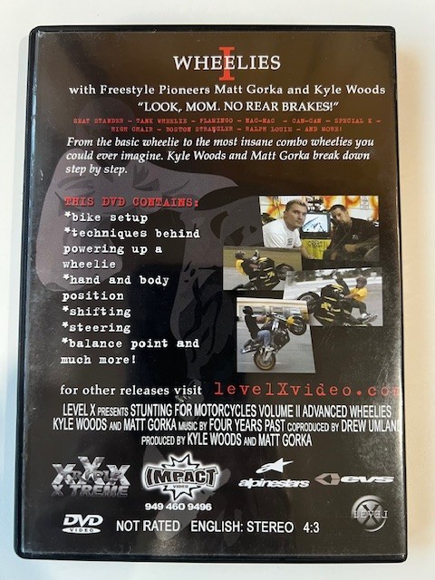 Level 1 Wheelies , Stunting for Motorcycles, Motorcycle Stunt Riding ...