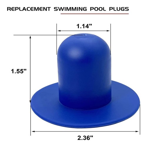 Pool Stopper 5pcs Set Compatible with Swimming Pool Filter Port Pipe ...