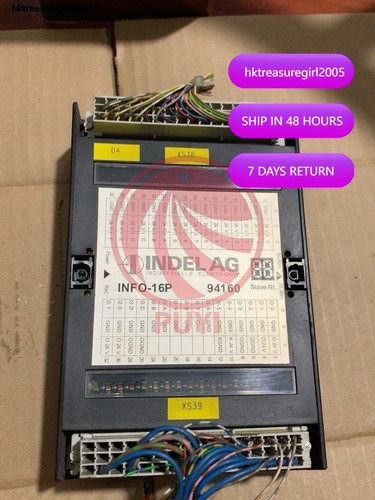 1pcs Used INDEL AG module INFO-16P 94160 Free Shipping | eBay