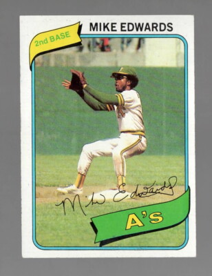 1980 Topps #301 Mike Edwards Excellent/NM | eBay