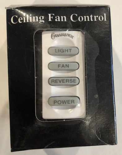 NEW Casablanca W-33 Inteli-Touch Wall Control | eBay