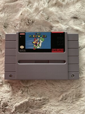 Super Mario World Super Nintendo SNES | eBay