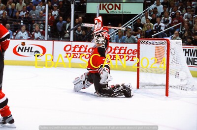 MARTIN BRODEUR In ACTION 2001 STANLEY CUP Color 35mm NEGATIVES 3 FRAMES ...