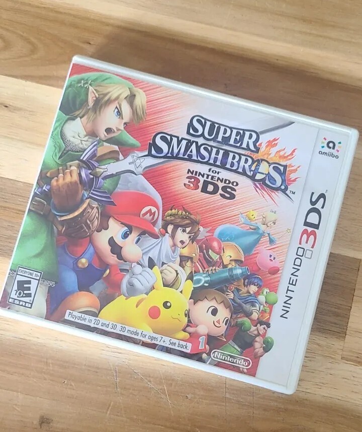 Super Smash Bros for Nintendo 3DS (3DS) complete with case, game, and ...