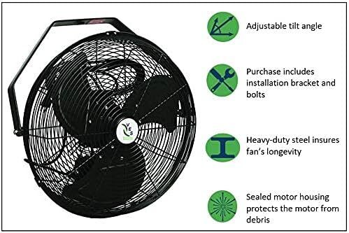 VES Basket Fan Wall/Ceiling Mount, Moisture Resistant-NEW IN BOX | eBay