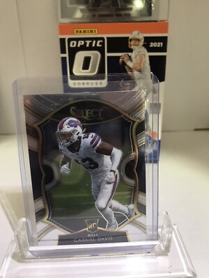 2020 Panini Select Gabriel Davis Base Concourse Rookie Card #82 BUFFALO ...