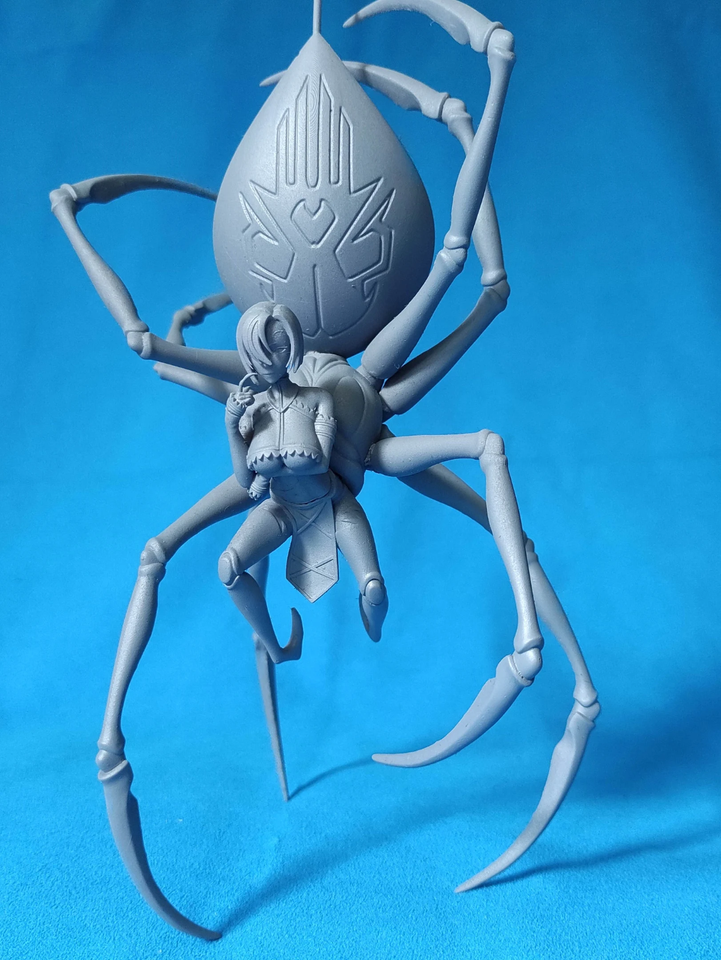 Spider Girl Rachnera - Monster musume - 1/7 Scale - Garage Kit Resin ...