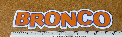 Baja Bronco Stroppe decals stickers 1966-1977 classic vintage racing ...