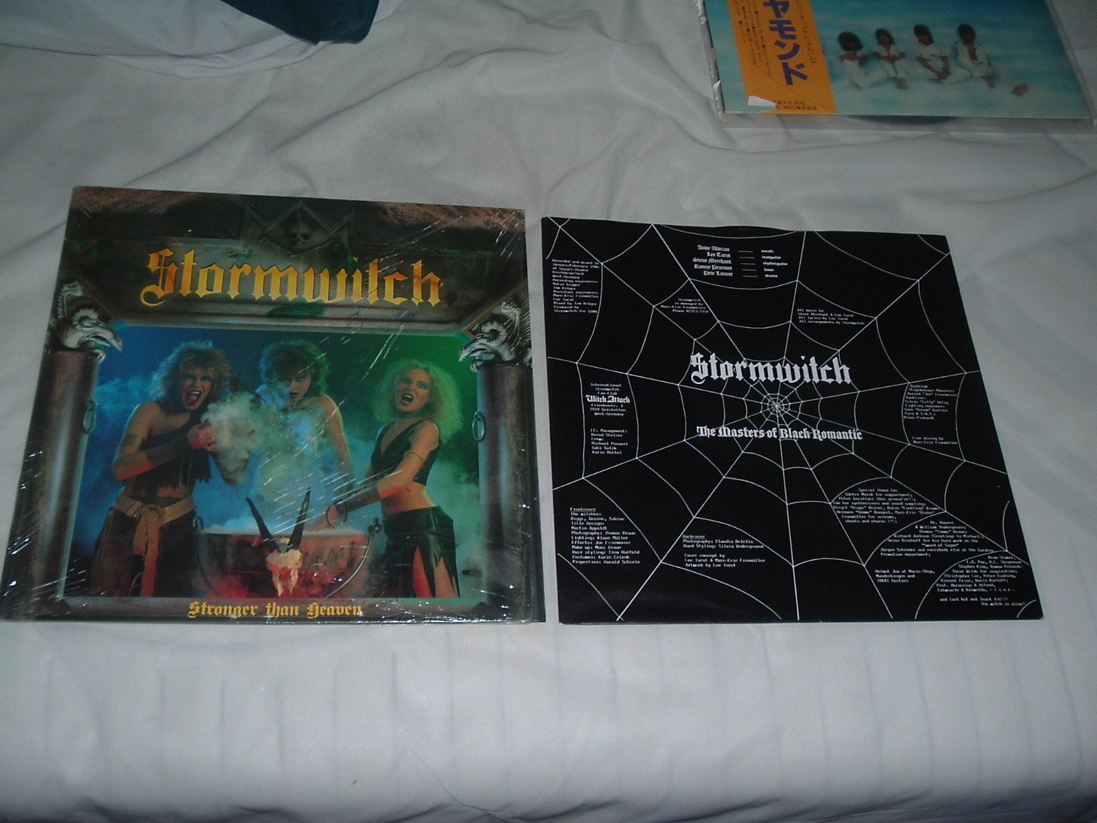 STORMWITCH Stronger Than Heaven '86 LP RARE ORIG GERMAN IMPORT SHRINK ...