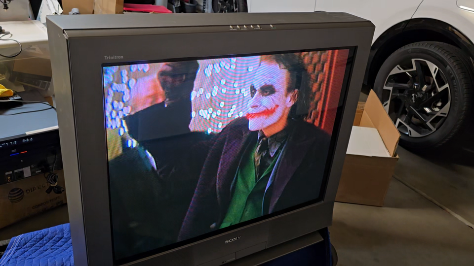 Sony Trinitron Wega 36" KV-36FS13 RARE Retro Gaming Flat CRT TV | eBay