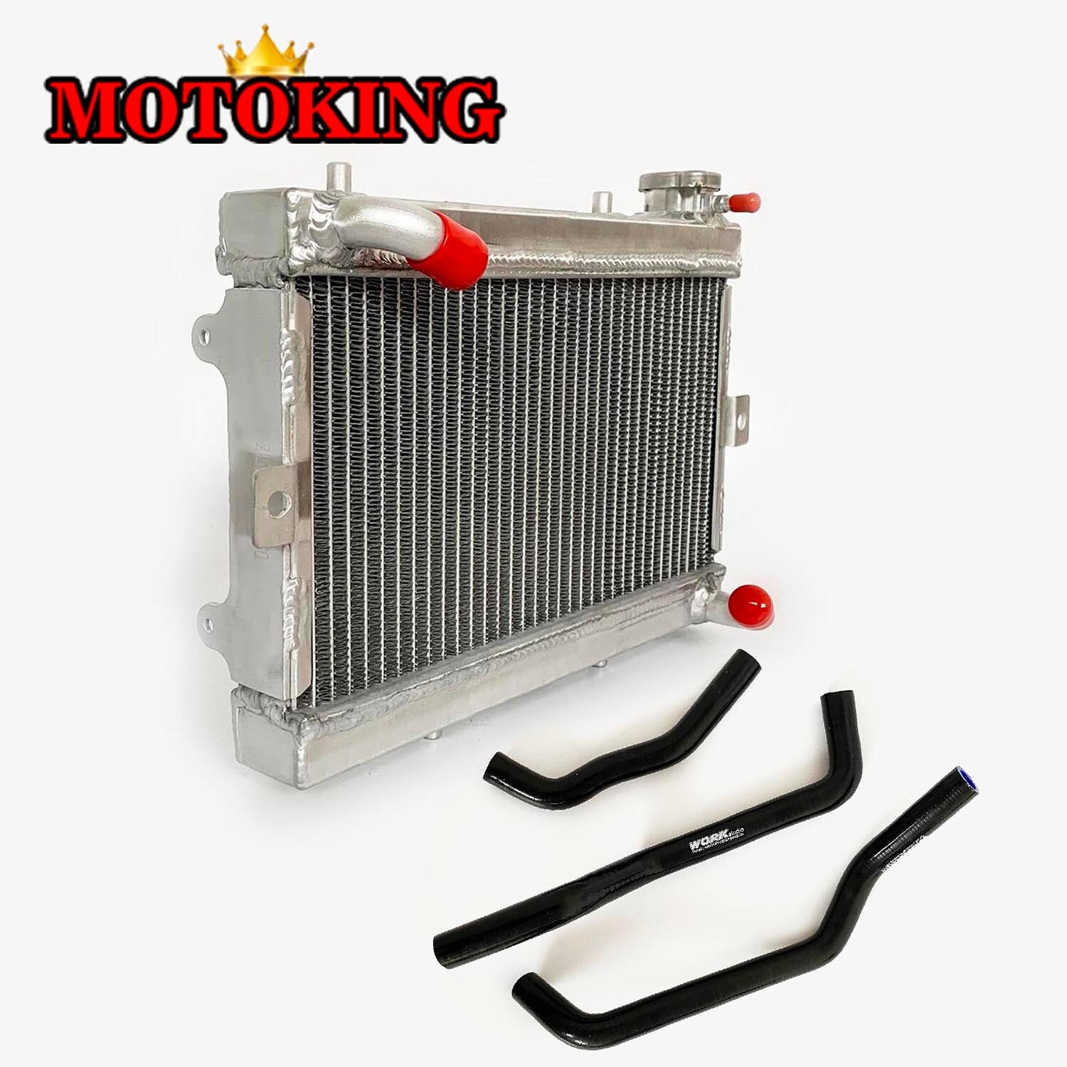 Radiator+Black Hose For HONDA FourTrax 250 TRX250 TRX250R TRX250X 1986 ...