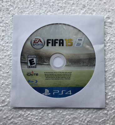 FIFA 15 Soccer Game (Sony PlayStation 4, 2014) PS4 - Disc Only ...