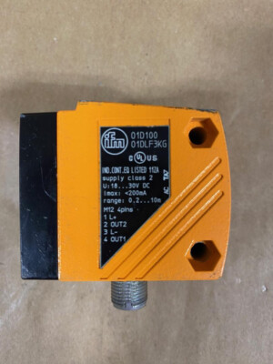 IFM 01D100 DISTANCE SENSOR | eBay