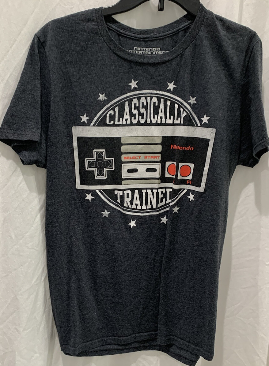 Men's Nintendo Classically Trained T-Shirt Size Mediu… - Gem