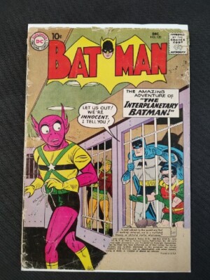 Batman #128 DC Comics 1959 Silver Age Fair | eBay