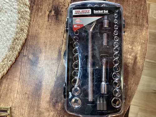 Tool Bench Hardware Socket Set Spin Disc Socket Adapter 41Pcs Standard ...