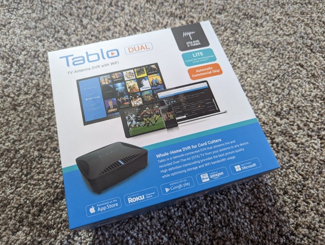 Tablo Dual LITE Over-The-Air OTA Digital Video Recorder DVR TDNS2B-02 ...