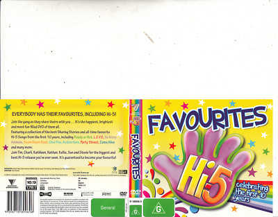 Hi.5-Favourites-2005-Celebrating The First 10 Years-Children Hi5-DVD | eBay