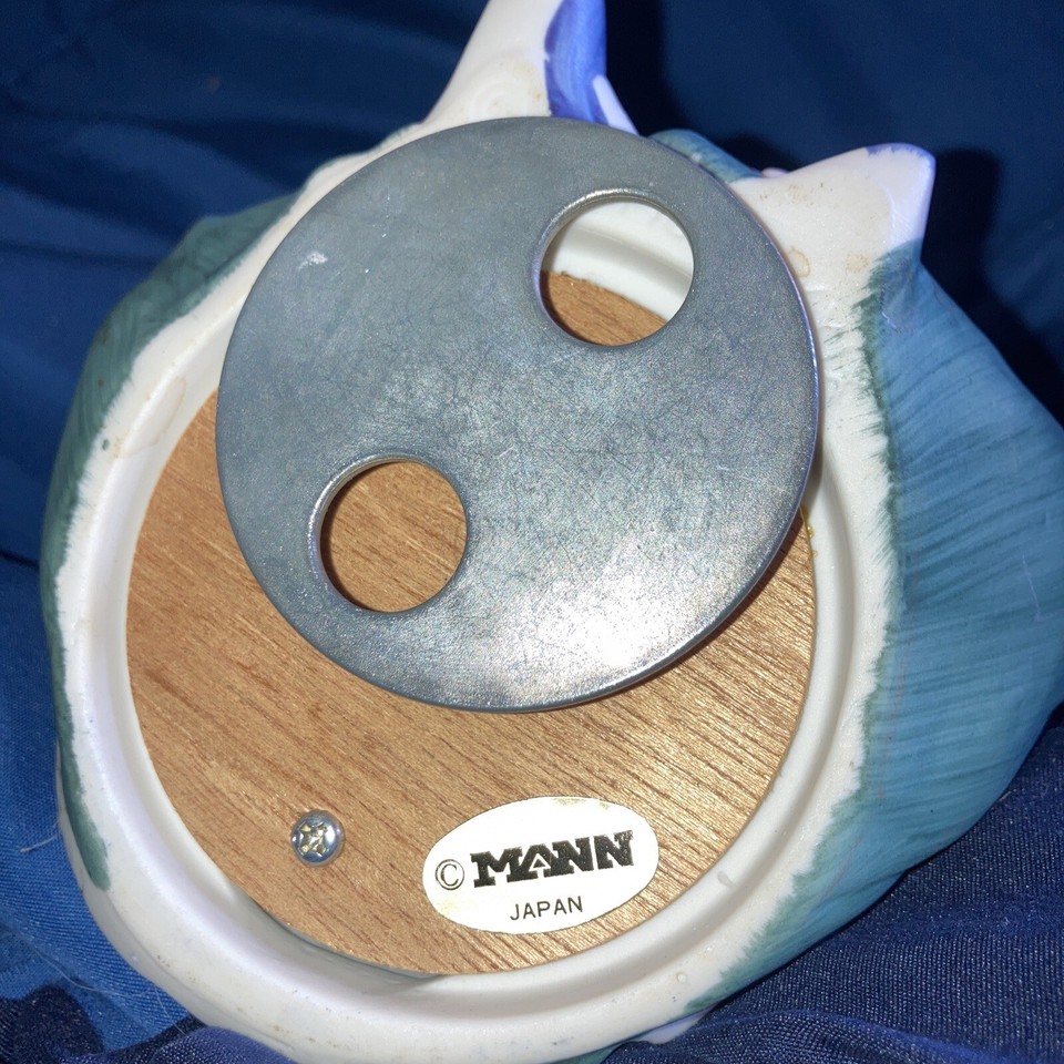 VINTAGE SEYMOUR MANN MUSIC BOX - HARLEQUIN PIERROT CLOWN ROTATING ...