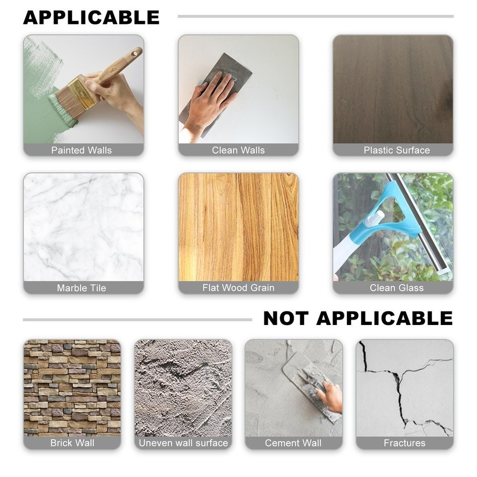 Animal Number Decals For Children's Room Peel-and-stick Colorfast Vinyl ...