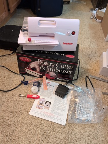 Simplicity Deluxe Rotary Cutter Machine 881711, Tool, (No Embossing ...