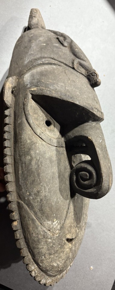 Excellen Ancestor Mask Lower Sepik Papua New Guinea | eBay