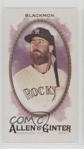 2017 Topps Allen & Ginter Mini Charlie Blackmon #234 | eBay