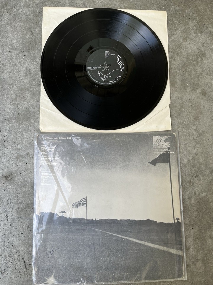 Television With Brian Eno. Very Rare Bootleg Vinyl LP | eBay